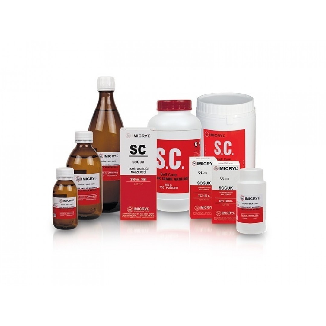 Akrilat - SC Self Cure prah+tecnost Imicryl| Stomatološki materijal i ...